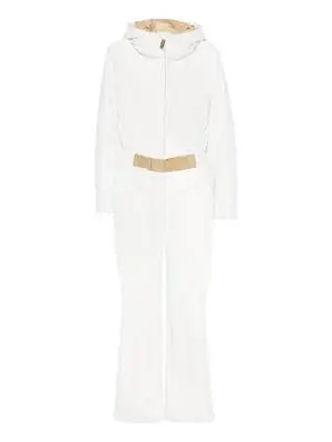 Goldbergh Vita Belted Ski Suit - White