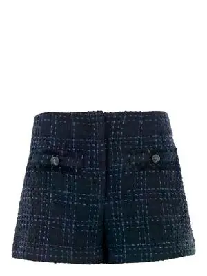 VERONICA BEARD Gershwin Check Shorts