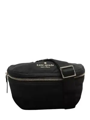 Kate Spade New York Logo-plaque Belt Bag - Black
