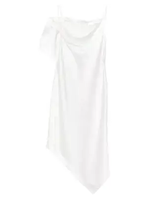 IRO PARIS Thiana Asymmetric Midi Dress - White