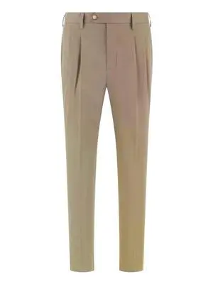 Boggi Milano Antonio Darts Trousers - Neutrals
