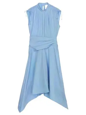 3.1 Phillip Lim Tie-detail Midi Dress - Blue