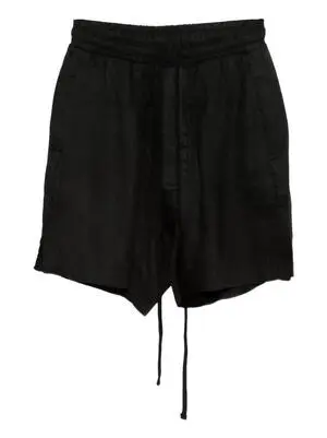 THOM KROM Drawstring Shorts - Black