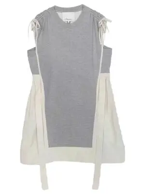 3.1 Phillip Lim Tie-detail Dress - Grey