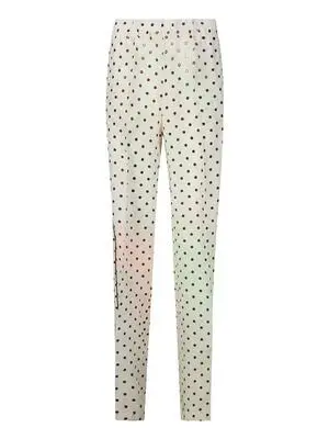 P.a.r.o.s.h Billo Polka-dot Trousers - Neutrals