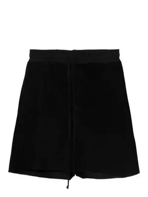 THOM KROM Drawstring Shorts - Black