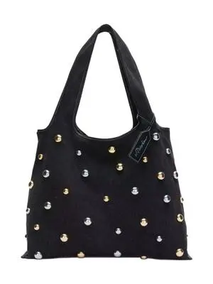 3.1 Phillip Lim Dome Studded Tote Bag - Black