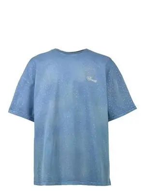 BREATH Embellished T-shirt - Blue