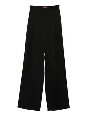 Max Mara Wide Leg Trousers - Black