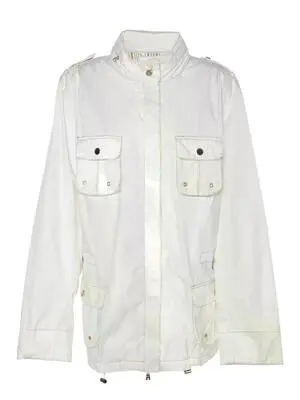 Marina Rinaldi Zip-up Jacket - White