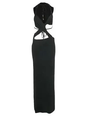 I.AM CLOTHING Cut-out Maxi Dress - Black