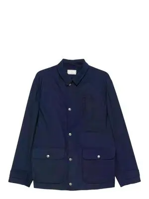 Brunello Cucinelli Flap-pockets Jacket - Blue