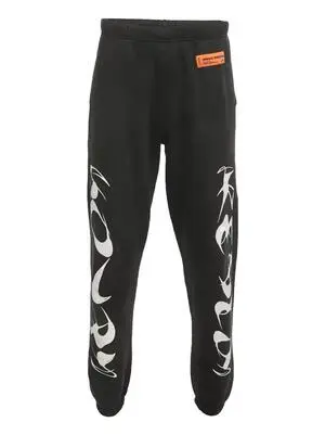 Heron Preston Printed Track Pants - Black