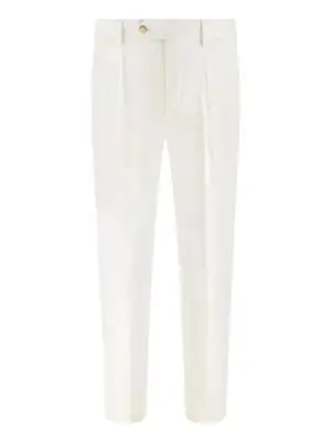 Boggi Milano Antonio Dart Trousers - White