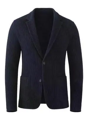 PATRICK ASSARAF Button Patch Pocket Blazer - Blue