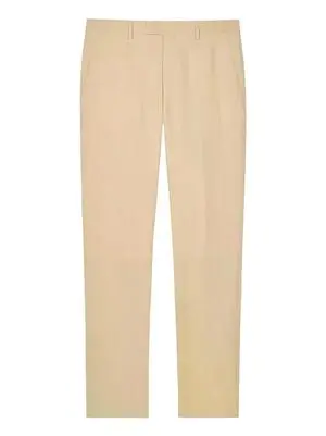 Paul Smith Straight-leg Linen Trousers - Neutrals
