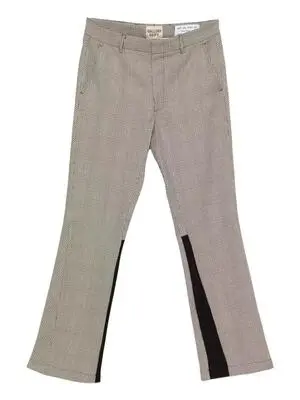GALLERY DEPT. Check Pattern Panel Trousers - Neutrals
