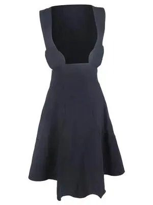 Comme Des Garçons Pinafore A-line Dress - Blue