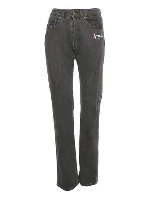 Stella McCartney Logo-print Jeans - Grey