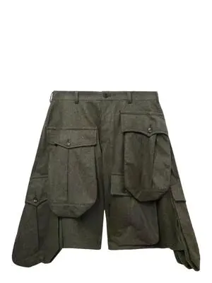 Comme Des Garçons Cargo Pocket Short - Grey