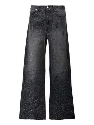 BREATH Studded Jeans - Black