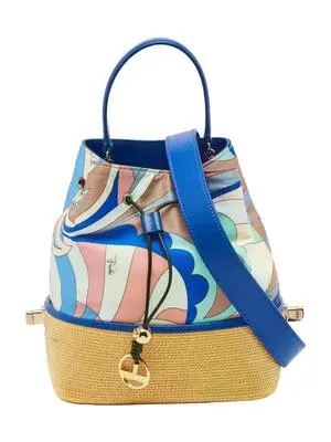 Emilio Pucci Bonita Bucket Bag - Neutrals