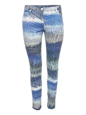 Kenzo Graphic-print Skinny Jeans - Blue