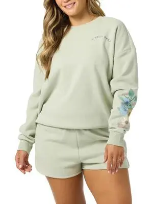 O'Neill Cotton-blend Fleece Sweatshirt - Desert Sage