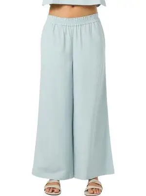 O'NEILL Wide-Leg Pants With Smocked Waist