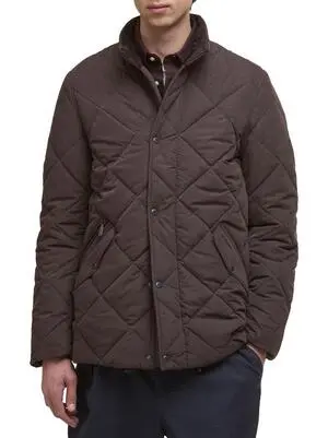 Barbour Chelsea Quilted Jacket - Black Oak/midnight Oak