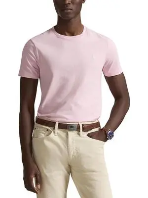 Polo Ralph Lauren Classic Fit Jersey Crewneck T-shirt - Garden Pink