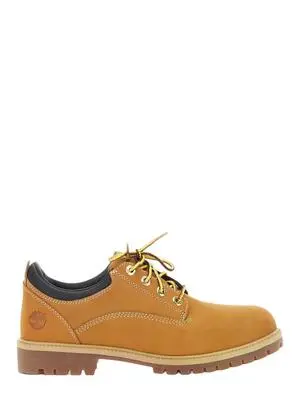 Timberland Stitched Lace-up Shoes - Brown