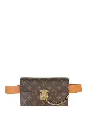 LOUIS VUITTON Louis Vuitton Monogram S-Lock Belt Pouch
