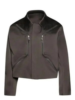 Rick Owens Heizer Mac Jacket - Gray