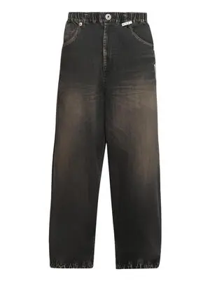 Mihara Yasuhiro Light Wide Jeans - Black