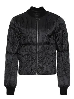 Rick Owens X Moncler Geocamo Flight Jacket - Black