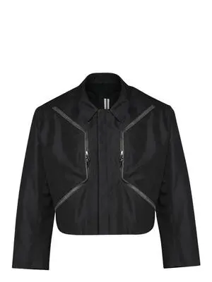 Rick Owens Blixa Mac Jacket - Black