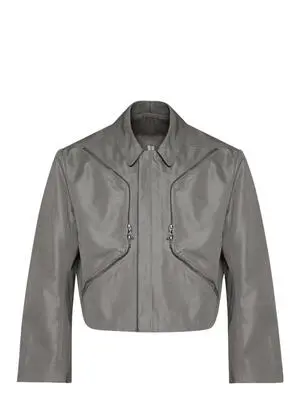 Rick Owens Blixa Mac Jacket - Gray