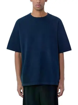 THE ROW Crew-neck Short-sleeve T-shirt - Blue