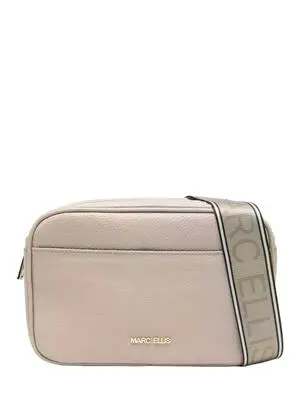 MARC ELLIS Logo-strap Crossbody Bag - Neutrals
