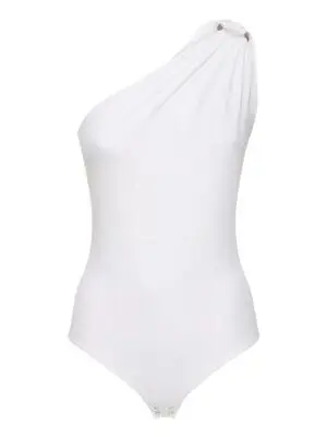 Michael Kors One-shoulder Bodysuit - White