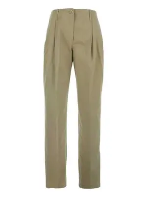 SEMICOUTURE Pleated Trousers - Neutrals