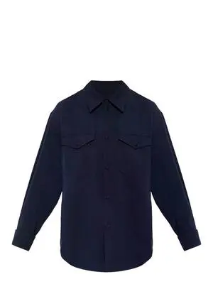 Kenzo Button Flap-pocket Shirt - Blue