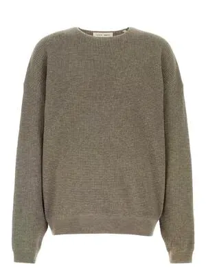 Fear Of God Waffle-knit Sweater - Neutrals