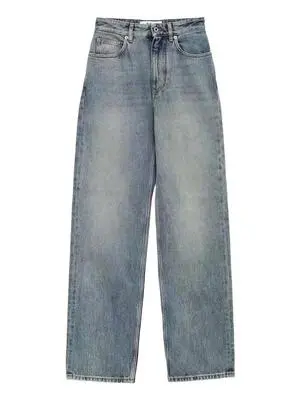 Loewe Embroidery Denim Jeans - Blue