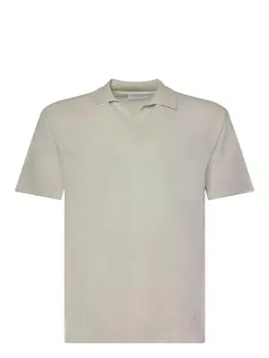 DONDUP V-neck T-shirt - Neutrals
