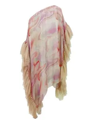 SANA OSMANI Mirma Sequin Kaftan - Pink