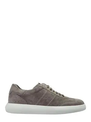 Brioni Panelled Suede Sneakers - Grey