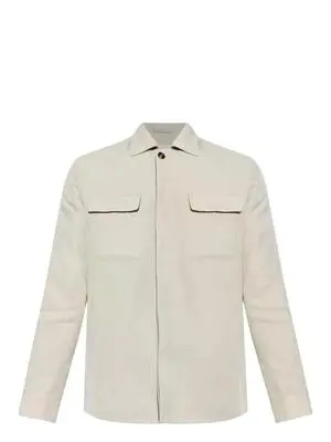 Eleventy Chest-pockets Jacket - Neutrals