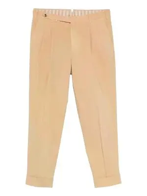 PT TORINO Pleated Trousers - Neutrals